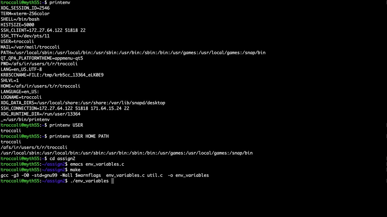 CS107 Assignment 2 Information