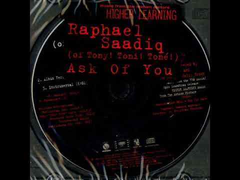 Raphael Saadiq Featuring Val Young - Ask Of You (Radio Edit)
