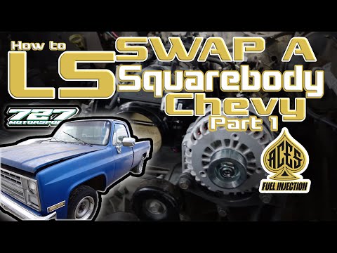 HOW TO LS swap a 73-87 Chevy C10- PART 1- PARTS BREAKDOWN