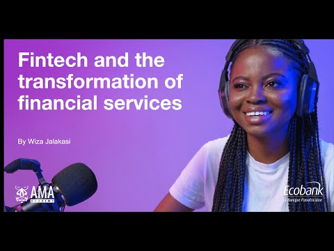 Fintech and the transformation of financial services - AMA Academy Finance Journalism Program