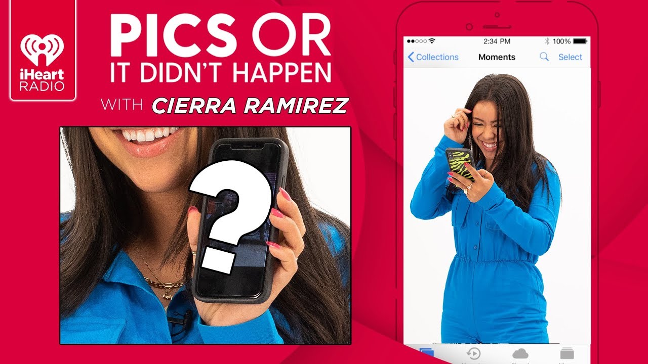 Cierra Ramirez Shows Off Personal Photos From Her Phone! | Pics Or It Didn't Happen
