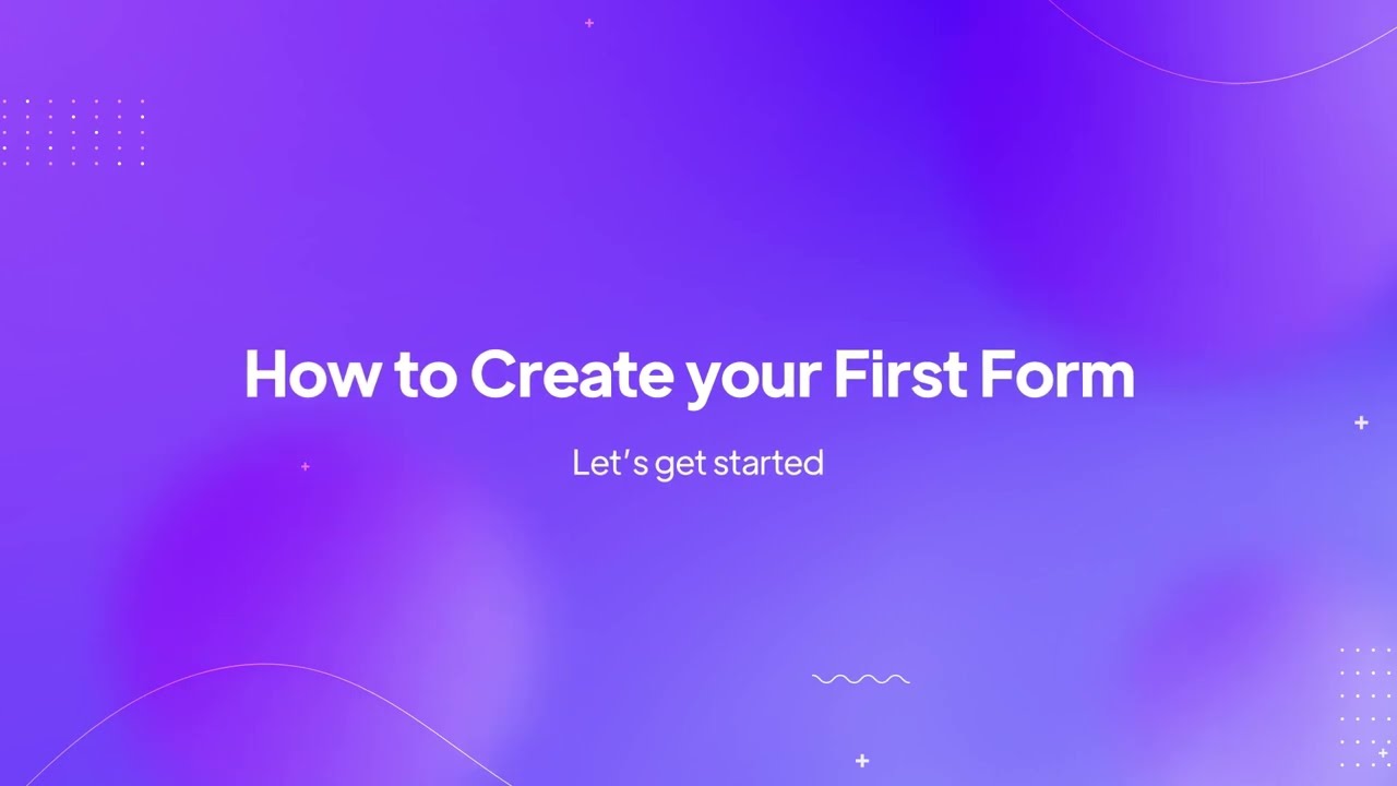 How to create your first form | MakeForms