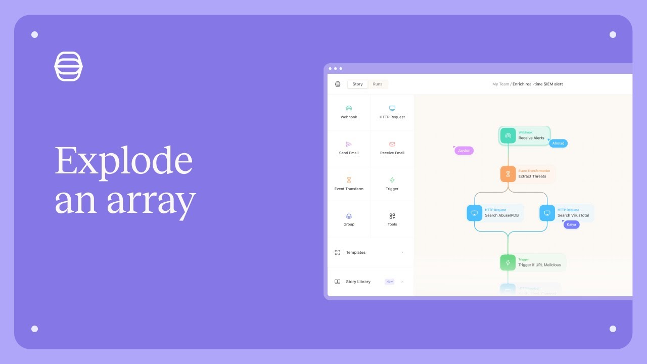 How to - explode an array