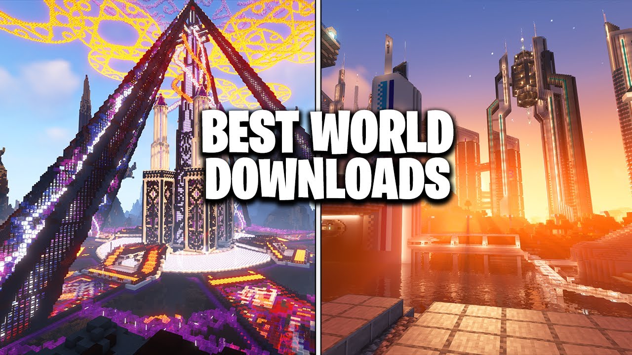 Best Minecraft World Downloads! (Crazy World Downloads)