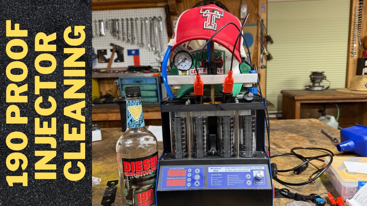 Fuel Injector Cleaning Machine; MR Cartool V308