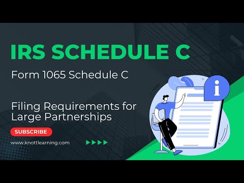 Form 1065 Schedule C - Who Needs to File?