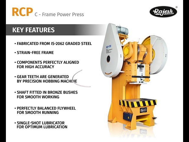 Power Press - Mini Power Press Manufacturer from Rajkot