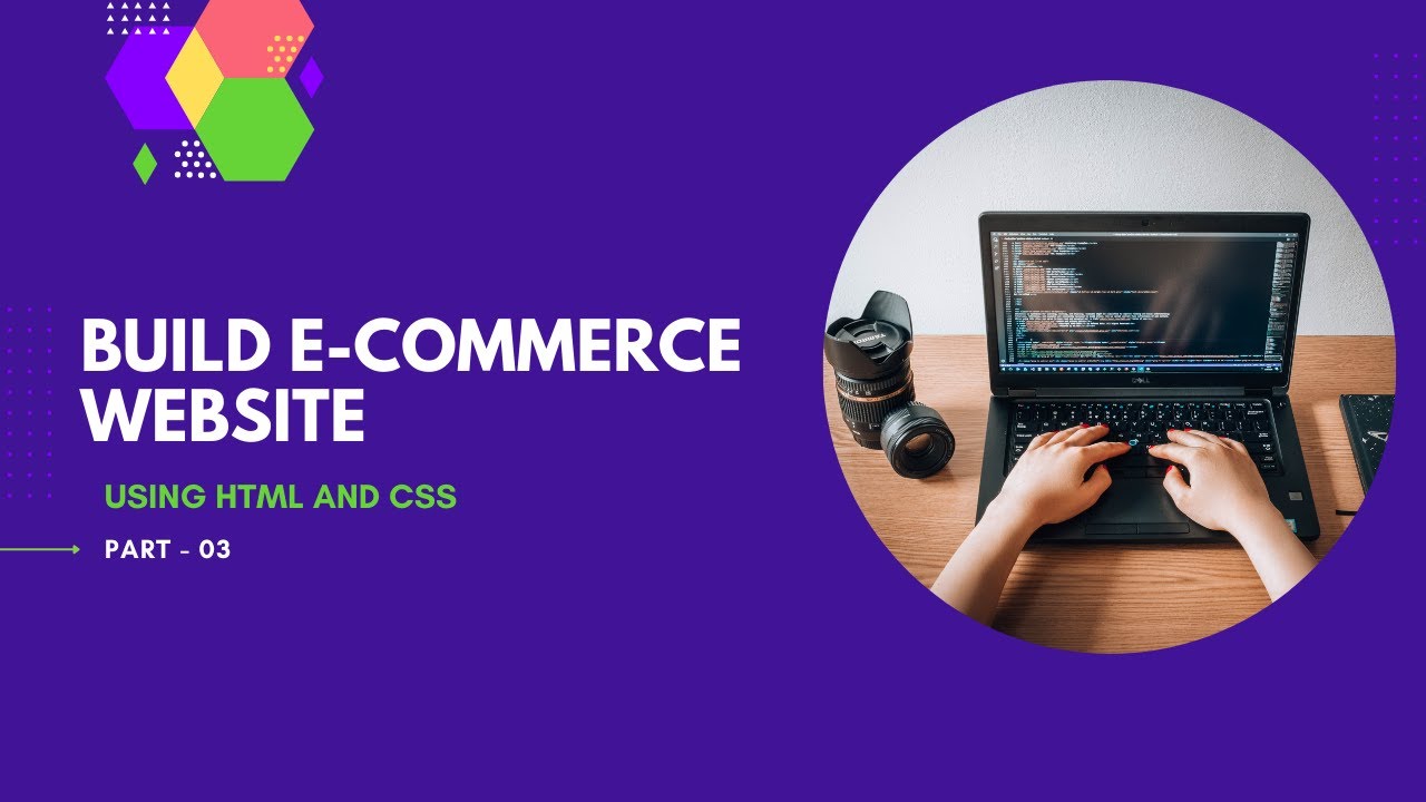 How To Make E-commerce Website Using HTML And CSS Step By Step part 3 | @creativetutorial69