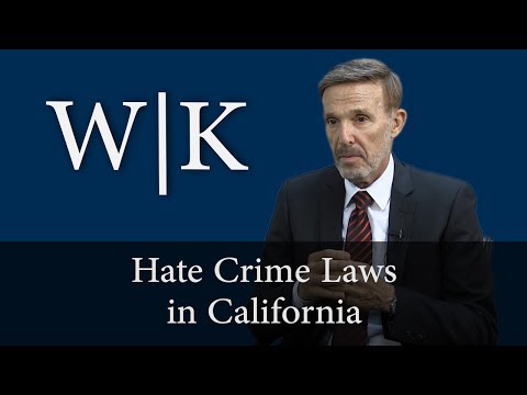 Hate Crime Laws in California