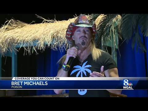 Bret Michaels inducted into Central PA Music Hall of Fame