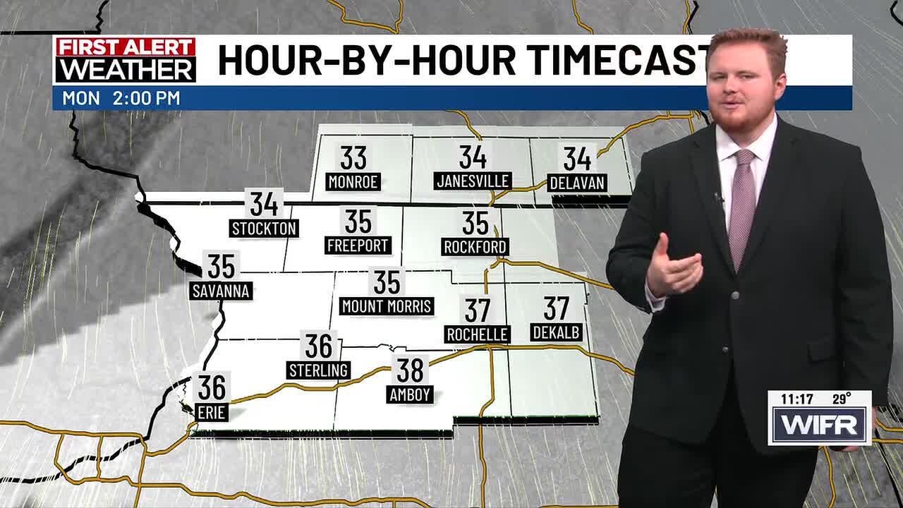 Increasing clouds and temperatures tonight with a warmer week ahead