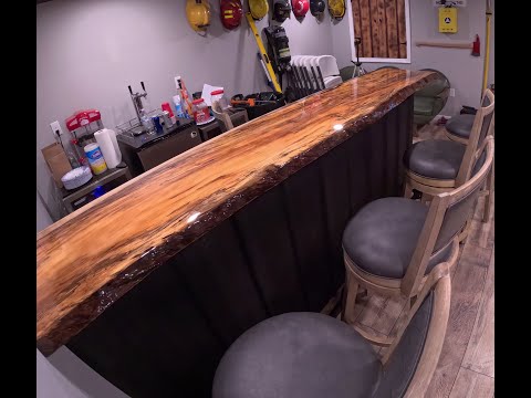 Spalted Sycamore bar for Alex PT 2 # 648