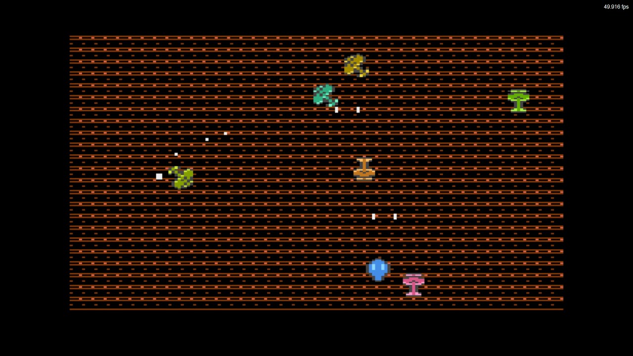 Atari XL/XE sprite multiplexer engine