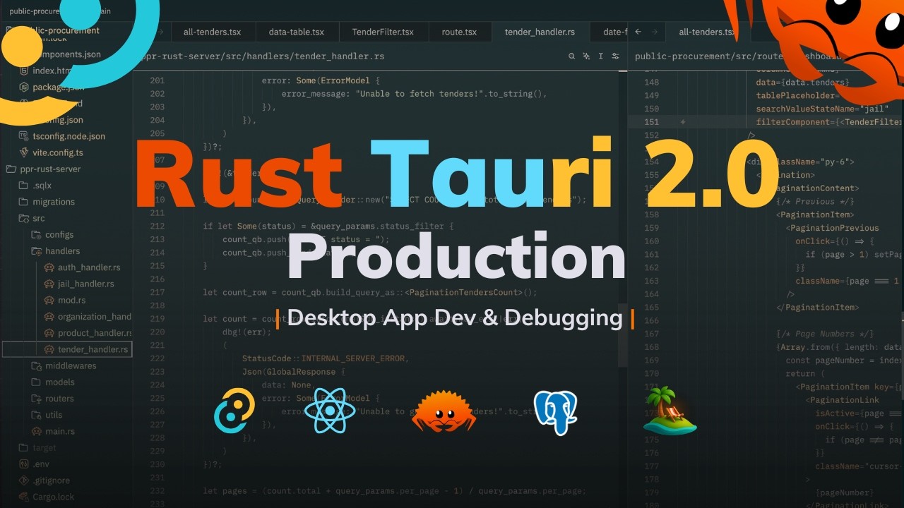 Watch Me Build a Production Rust App with Tauri 2.0 (Unfiltered & Bug Fixes)