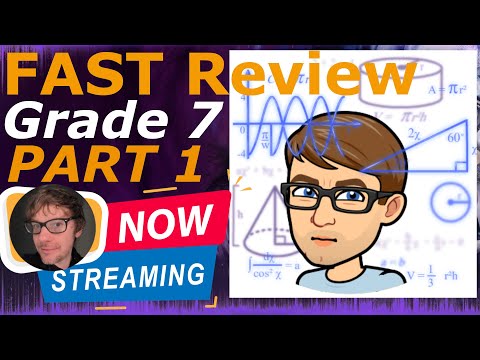 7th grade Florida FAST B.E.S.T Math Test Review part 1