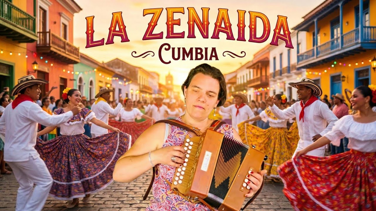 Cumbia Colombiana- La Zenaida - Diatonique SOL/DO