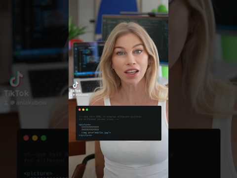 Responsive images using only HTML!