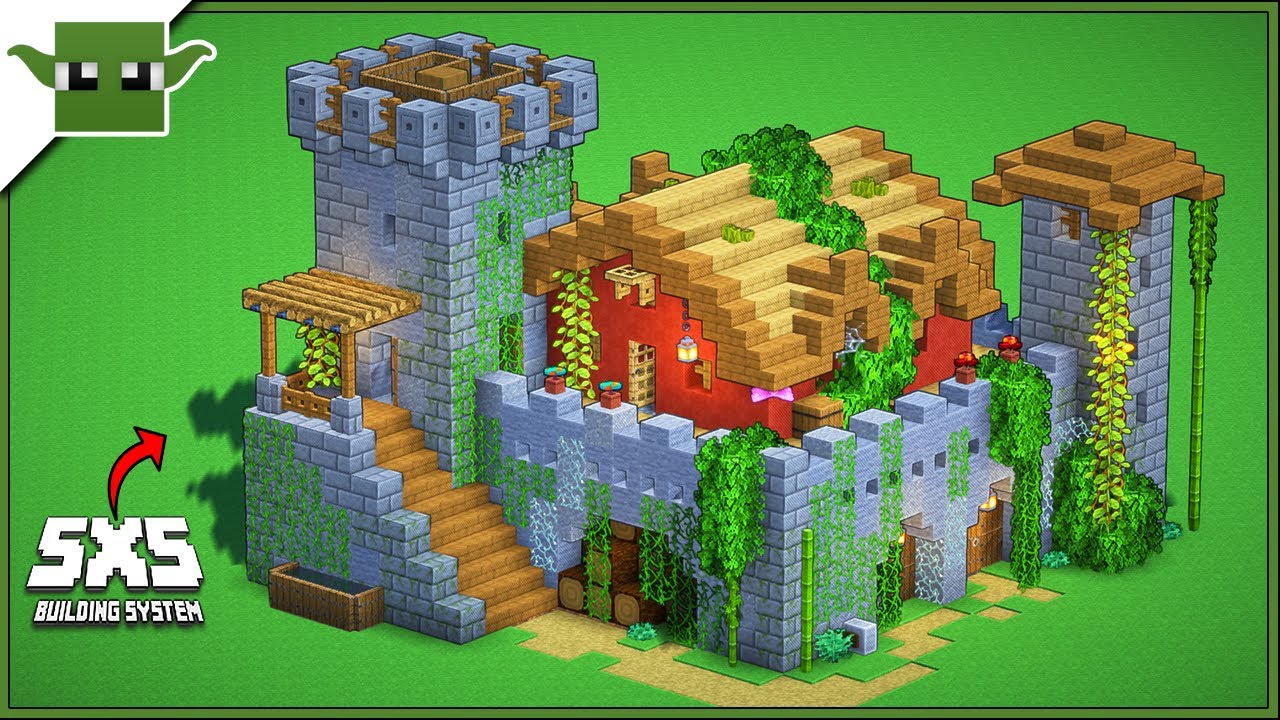 Minecraft | How to Build a Terracotta House [EASY 5x5 System ...