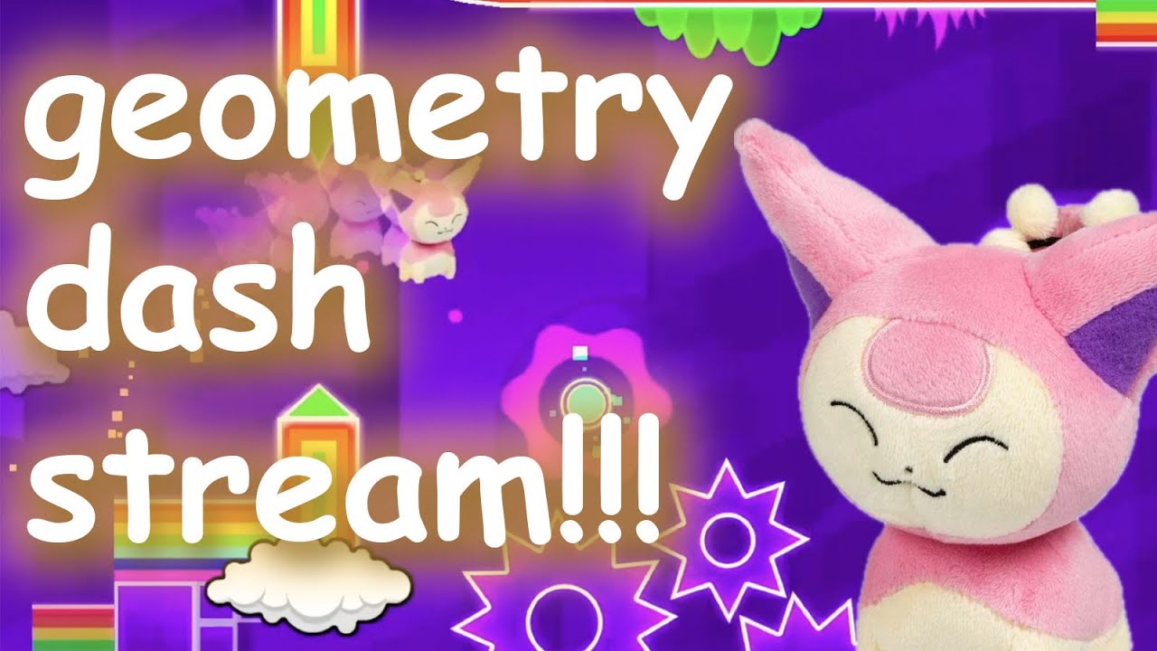 quick geometry dash stream (testing out my new sayo device?!)