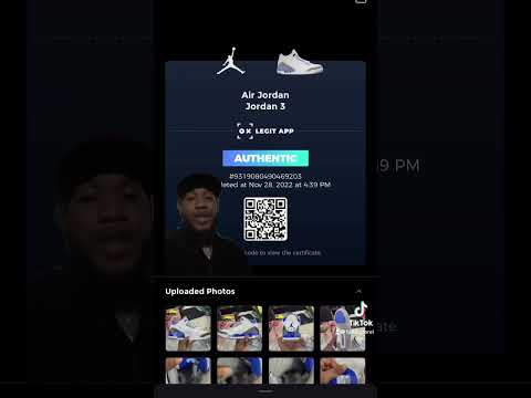 How to authenticate shoes on the Legit app 🔥 #authentic #authenticsneaker #sneakers #shoes #jordans