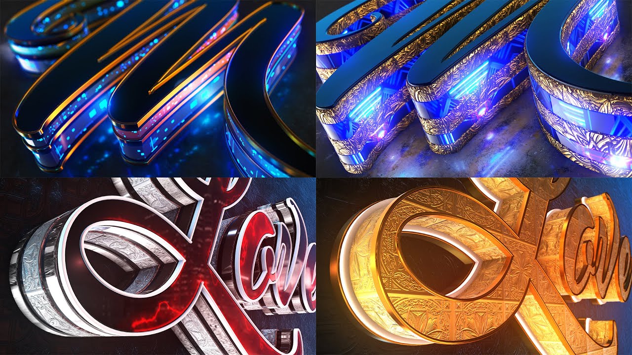 After Effects Logo Templates Free Download 2023 | 3D Logo After Effects Template | Copyright Free