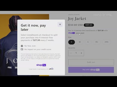 Dollars & Sense: Is the 'buy now, pay later' option when online shopping a good deal
