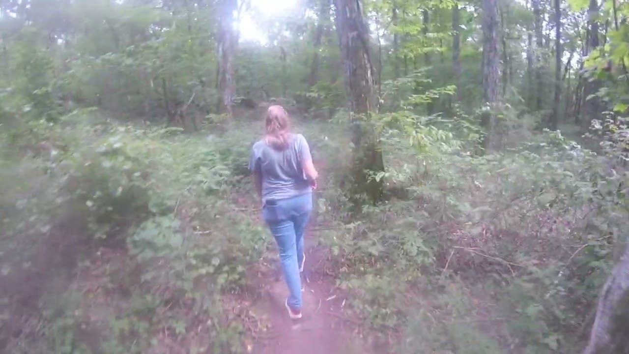 Exploring Little cedar Mountain trial