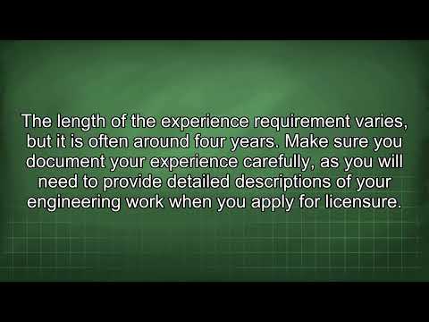PE Exam State Requirements Engineering Degree Needed