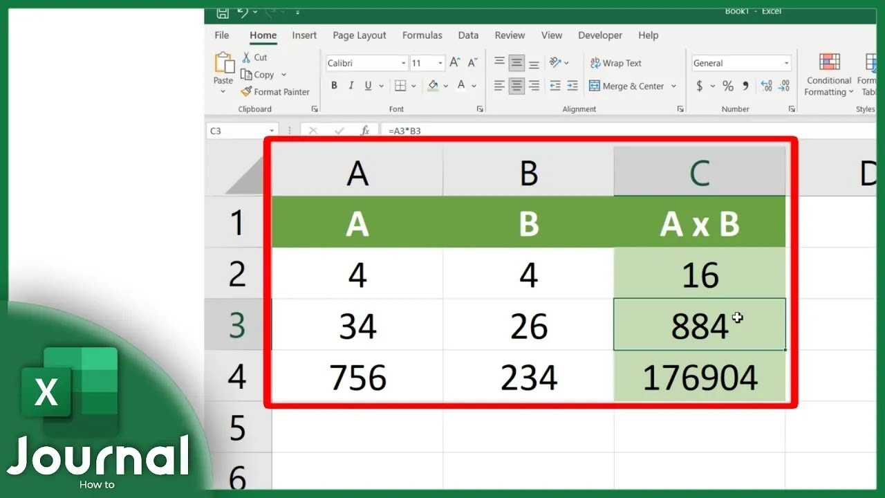 How to Multiply Numbers in Excel Basic way 2024