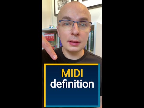 What does MIDI mean? #shorts