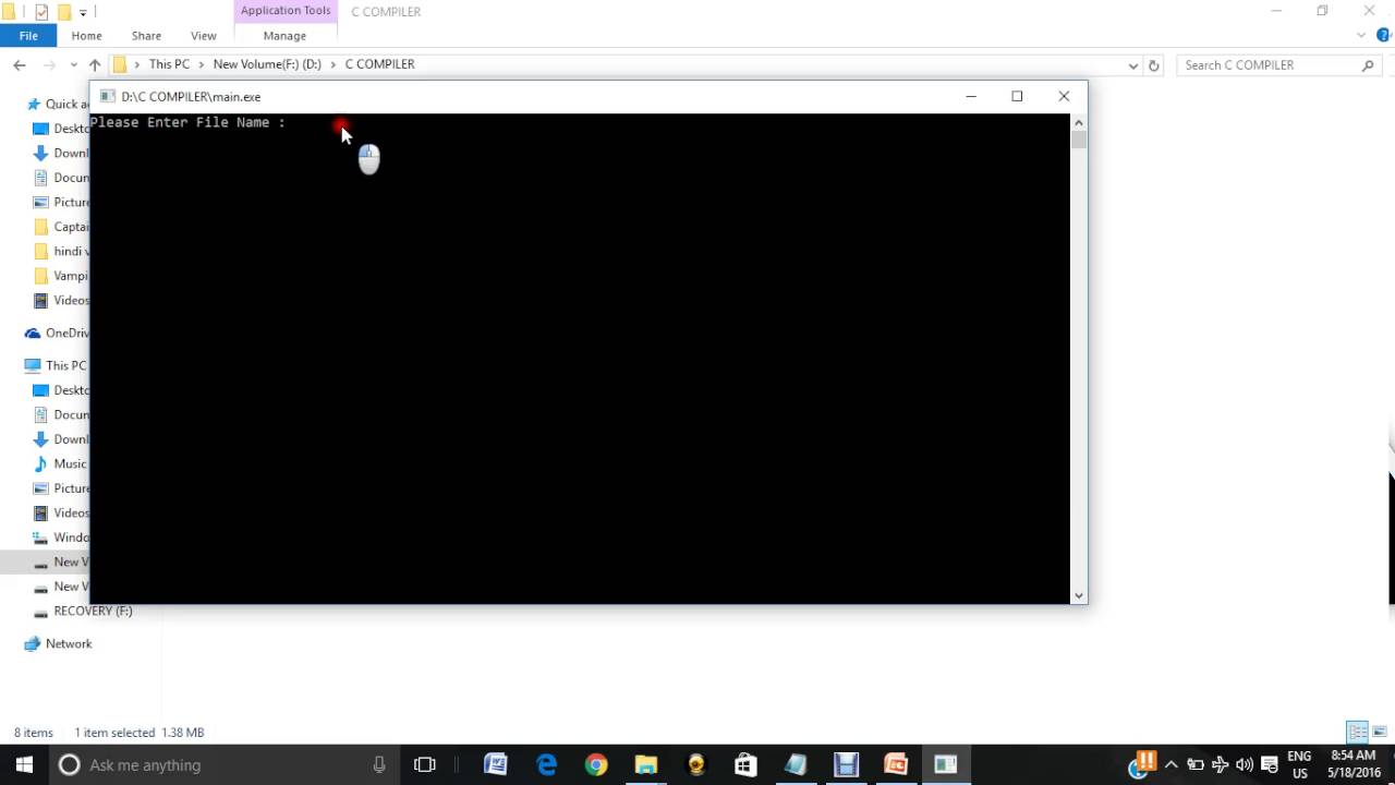 compiler construction lab project
