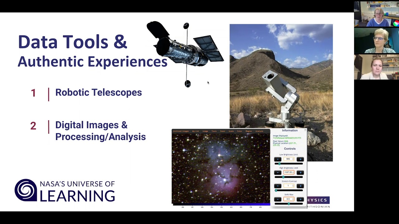 Observing With NASA's Universe of Learning: Webinar
