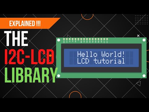 How Did I write the I2C-LCD Library || Explained