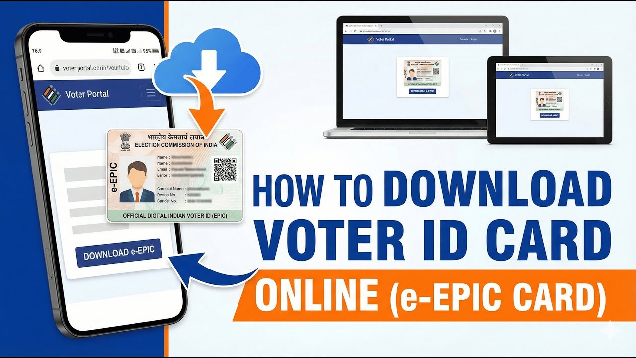 How to Download Voter ID Card (E-EPIC) Online  Step-by-Step Guide