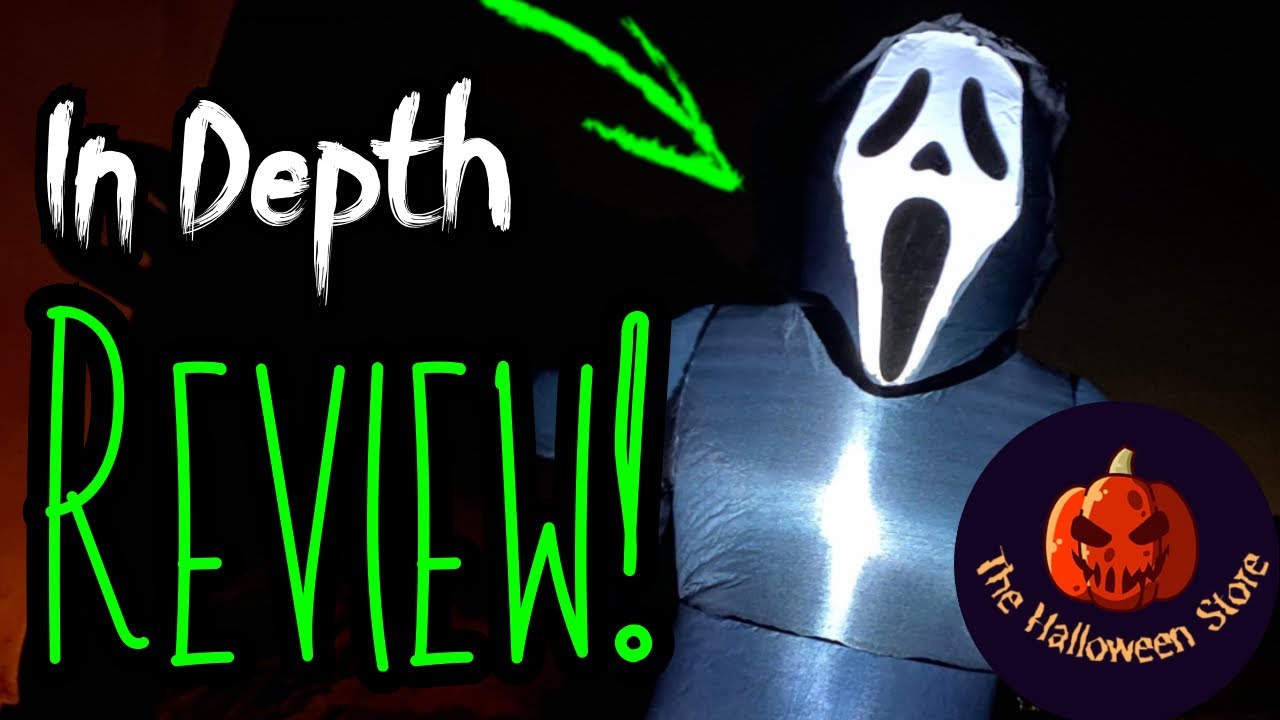 UK EXCLUSIVE GHOSTFACE INFLATABLE! Unboxing and In Depth Review! 🎃