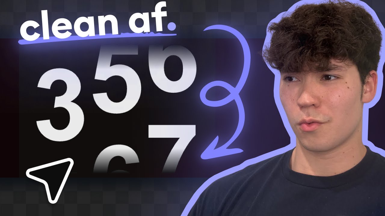 I Found the Cleanest Way to Animate Numbers in React