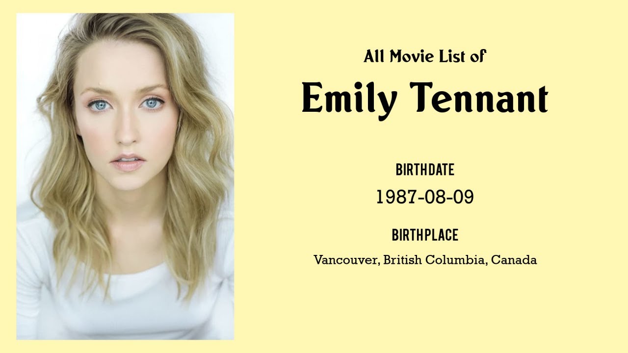 Emily Tennant Movies list Emily Tennant| Filmography of Emily Tennant