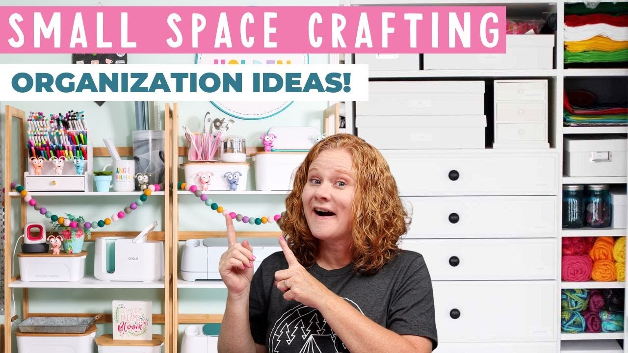 Small Space Craft Organization Ideas: Organize Your Crafts in the New Year!