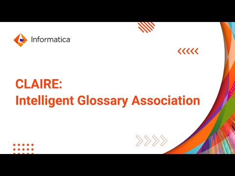 CLAIRE - Intelligent Glossary Association