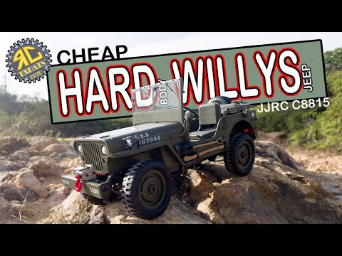 Cheap 1:10 scale Willys Jeep from JJRC (C8815)