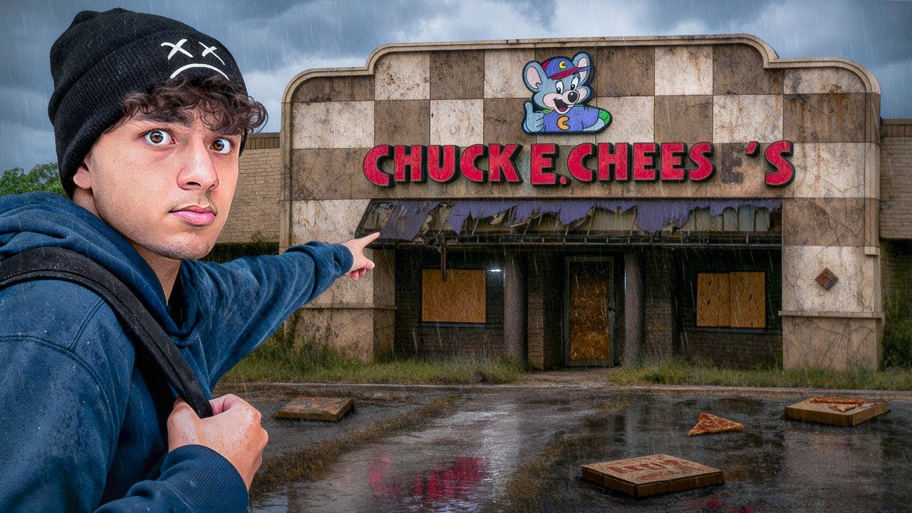 I Explored An Abandoned Chuck E Cheese