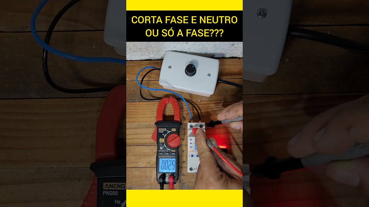 RELÉ DE PROTEÇÃO CONTRA SUBTENSÃO, SOBRETENSÃO E SOBRECORRENTE, CORTA FASE E NEUTRO OU SÓ A FASE?