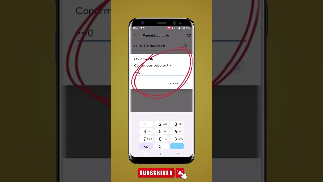 How to lock google play store with password