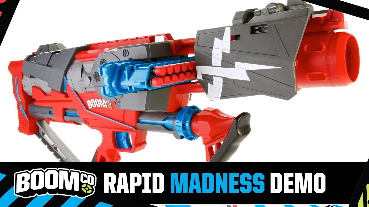 Rapid Madness™ Blaster Demo | BOOMco.