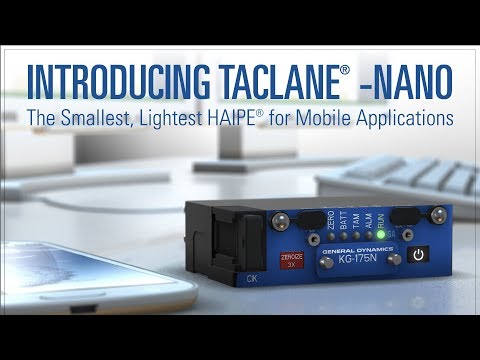 TACLANE-Nano (KG-175N) Small Form Factor Encryptor Live Demo at DC18