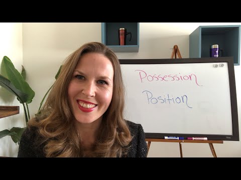 Pronunciation of Possession & Position