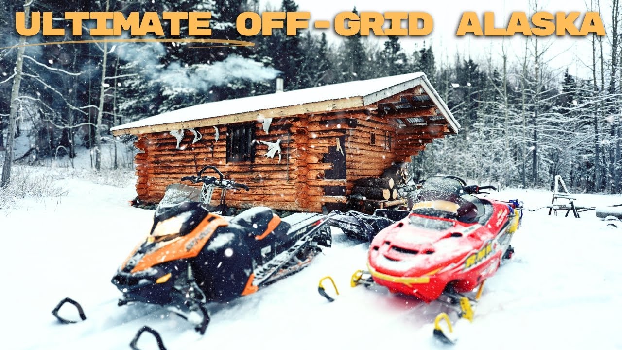 Winter expedition to extremely remote cabin in the Alaskan Wilderness
