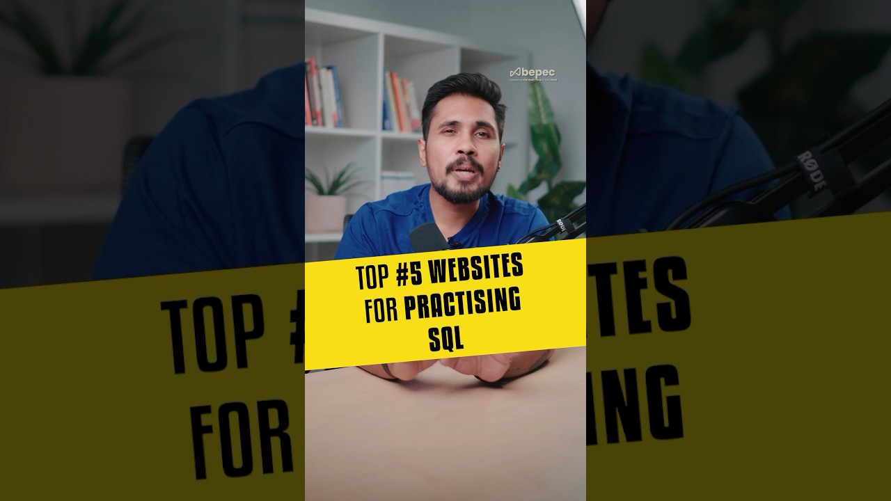 Top 5 Websites for Practicing SQL #sql #dataanalytics #datascience