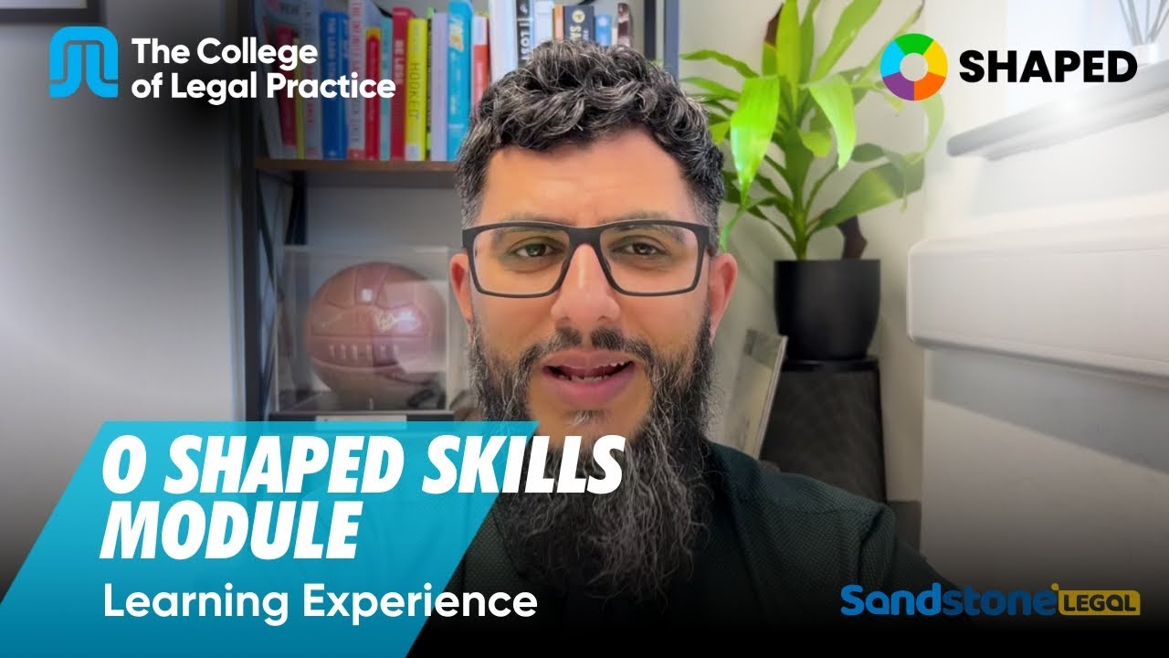 The O Shaped Skills Module Learning Experience