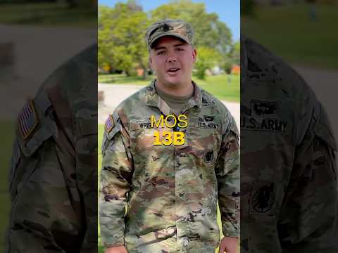 US Army 13B MOS Cannon Crewmember Airborne | Fire Big Guns #13B #artillery #usarmy #mos